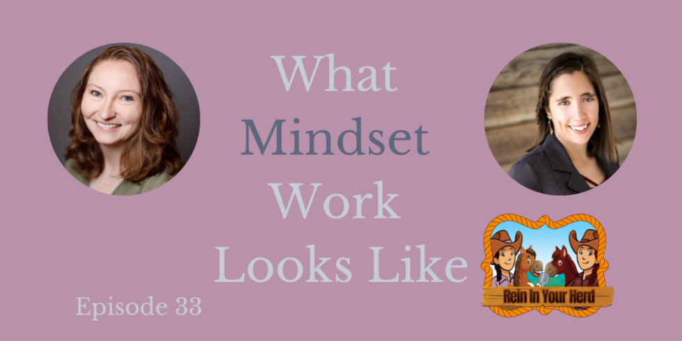 Episode 33: What Mindset Work Looks Like - Rein In Your Herd